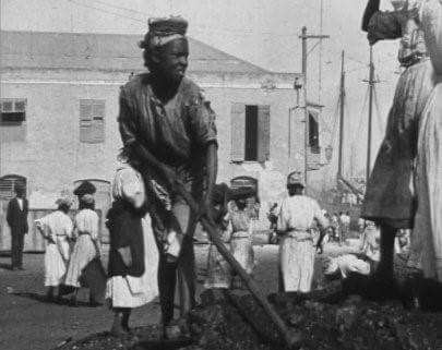 Lady Coal shovelling (1920-1929)Lady Coal shovelling (1920-1929 ...